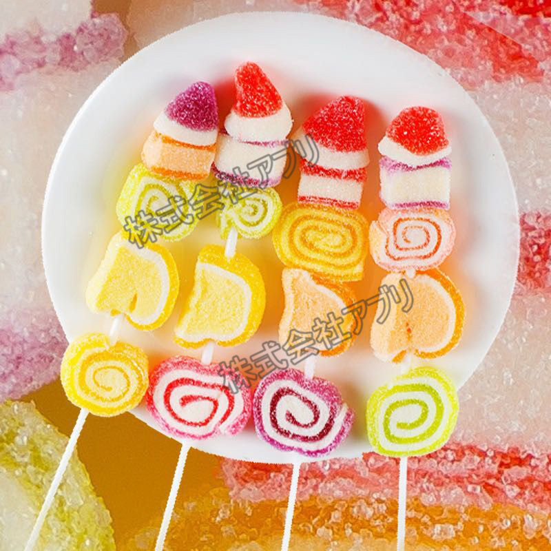 【10本セット】グミ グミ串 果物グミ ティックトック お菓子 BBQグミ 人気グミ 株式会社 アブリ 問屋・仕入れ・卸・卸売の専門【仕入れならNETSEA】