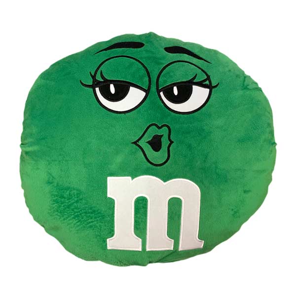 M&M's フェイス クッション グリーン エムアンドエムズ L．Cエンタープライズ | 卸売・ 問屋・仕入れの専門サイト【NETSEA】