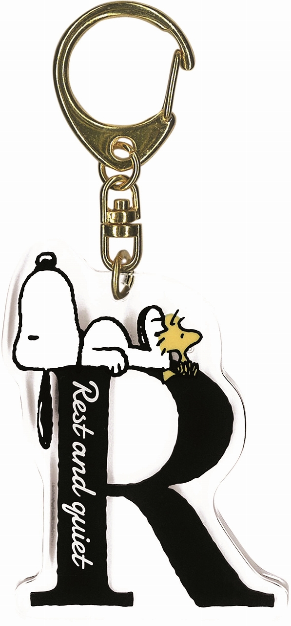 0506212 スヌーピーイニシャルキーホルダー R | 卸売・ 問屋・仕入れの専門サイト【NETSEA】