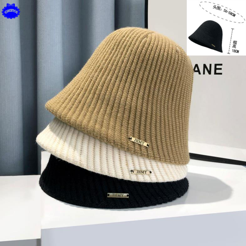 2022年秋冬新作 帽子 ニット ハット おしゃれ 調節可能 4色展開 56-58cm 個人事業主 OKEYA 問屋・仕入れ・卸・卸売の専門【仕入れならNETSEA】