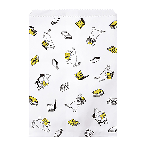 ムーミン フラットバッグ M ( ムーミン/ブックパターン ) 10枚入り | 卸売・ 問屋・仕入れの専門サイト【NETSEA】