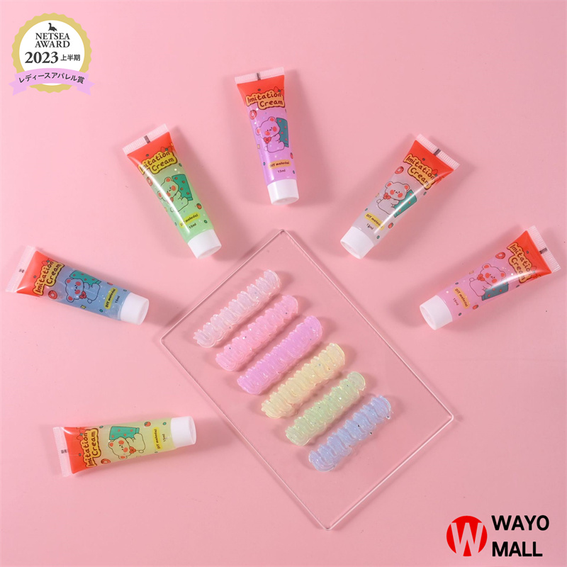 新作 約15g手作りのDIY素材 ケース用 水晶シミュレーションクリーム 接着剤 貼り付け WAYOMALL | 卸売・ 問屋・仕入れの専門サイト【NETSEA】