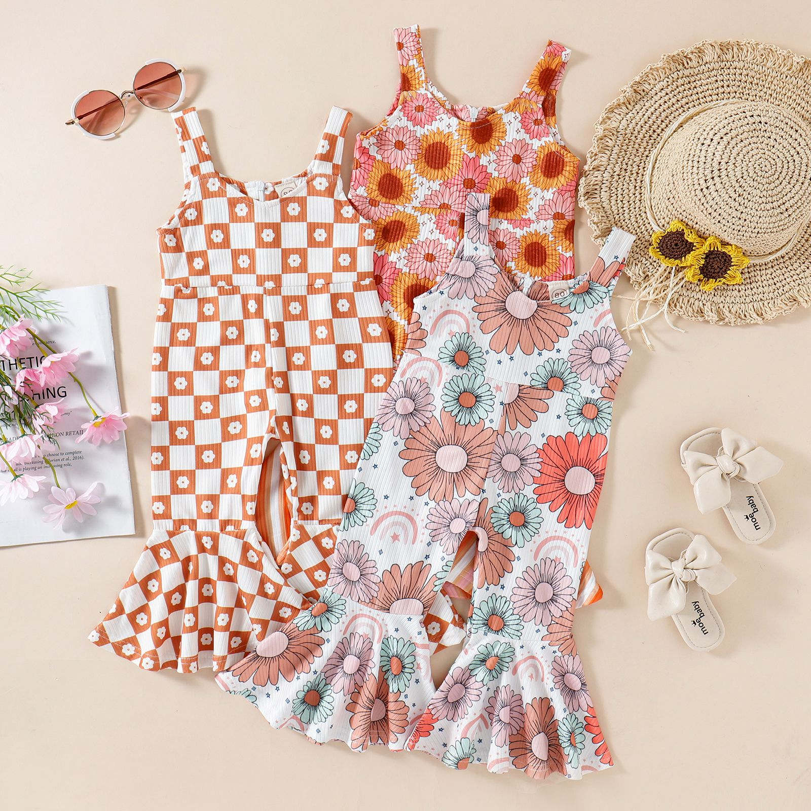 2023春夏作 韓国風子供服 ベビー服 サロペット オールインワン オーバーオール 可愛い 3色 80-120cm LENA 問屋・仕入れ・卸・卸売の専門【仕入れならNETSEA】