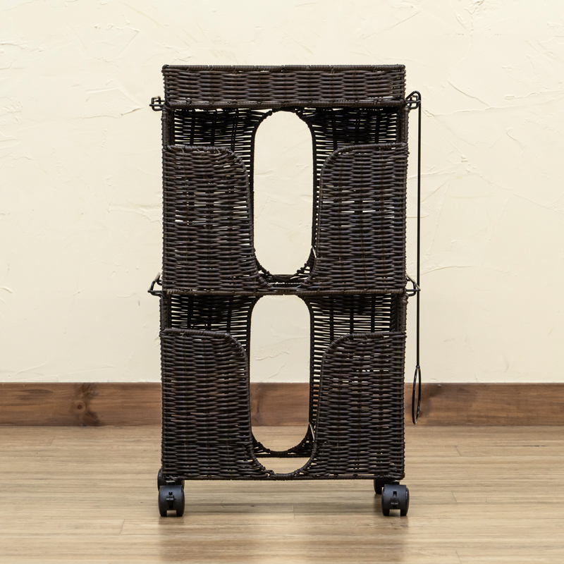 ラタン調 新聞ストッカー BR/IV | 卸売・ 問屋・仕入れの専門サイト【NETSEA】