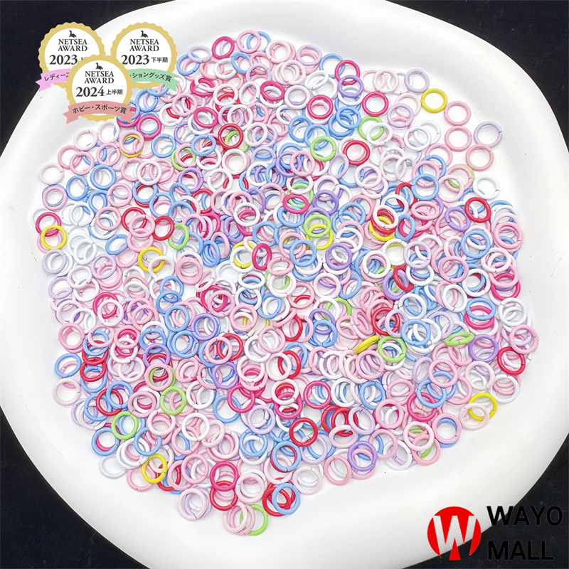 1000個 8mm丸カン 未溶接 ジュエリー作り アクセサリー パーツ 基礎金具 ハンドメイド 手芸 DIY WAYOMALL | 卸売・ 問屋・仕入れの専門サイト【NETSEA】