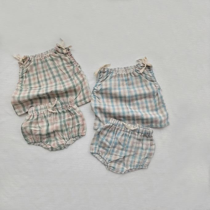 2023夏新作★韓国風子供服★半袖★カジュアル★Tシャツ+半ズボン★セットアップ★可愛い★2色 73-100cm 個人事業主 ハピネスキャメル 問屋・仕入れ・卸・卸売の専門【仕入れならNETSEA】