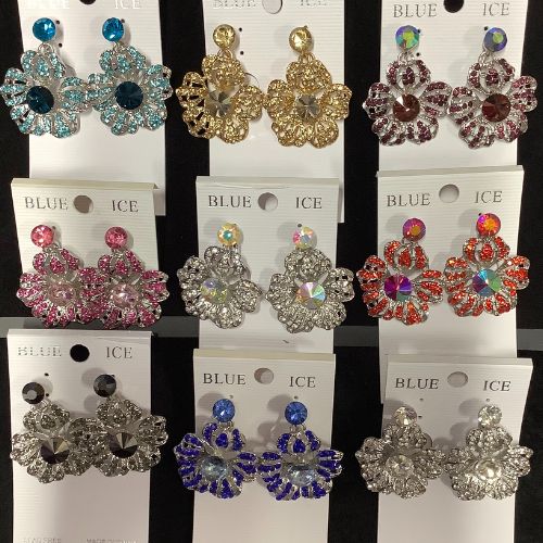 【即納】9色/イヤリング01428 個人事業主 BLUE ICE 問屋・仕入れ・卸・卸売の専門【仕入れならNETSEA】