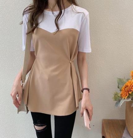 2023春夏新作 レディース 女 トップス 半袖 Tシャツ インナー M-4XL 朝商事 合同会社 問屋・仕入れ・卸・卸売の専門【仕入れならNETSEA】