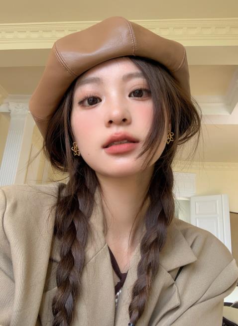 2023秋冬新作★レディース pu ベレー帽★帽子★ハット★大人用★防寒 保温 暖かい★女 朝商事 合同会社 問屋・仕入れ・卸・卸売の専門【仕入れならNETSEA】