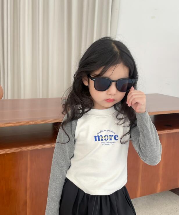 2023秋冬新品★ 韓国子供服 Tシャツ トップス パーカー★90-130cm★2色 Himawari 問屋・仕入れ・卸・卸売の専門【仕入れならNETSEA】