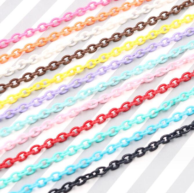 アクリルチェーン クローズドチェーン 6*8mm DIYジュエリー DIYアクセサリー 長い38cm | 卸売・ 問屋・仕入れの専門サイト【NETSEA】