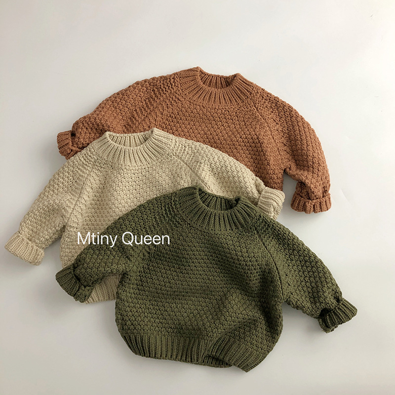 2023秋冬新作 ins 韓国風子供服 キッズ服 ニット セーター 3色 80-130cm LENA 問屋・仕入れ・卸・卸売の専門【仕入れならNETSEA】