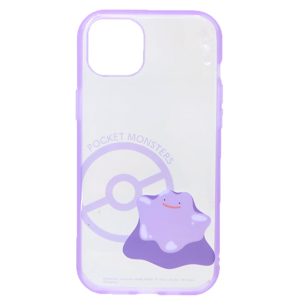 ポケモン IIIIfit Clear iPhone 6.7inch_2 LENS model/14 Plus対応 ケース メタモン ...