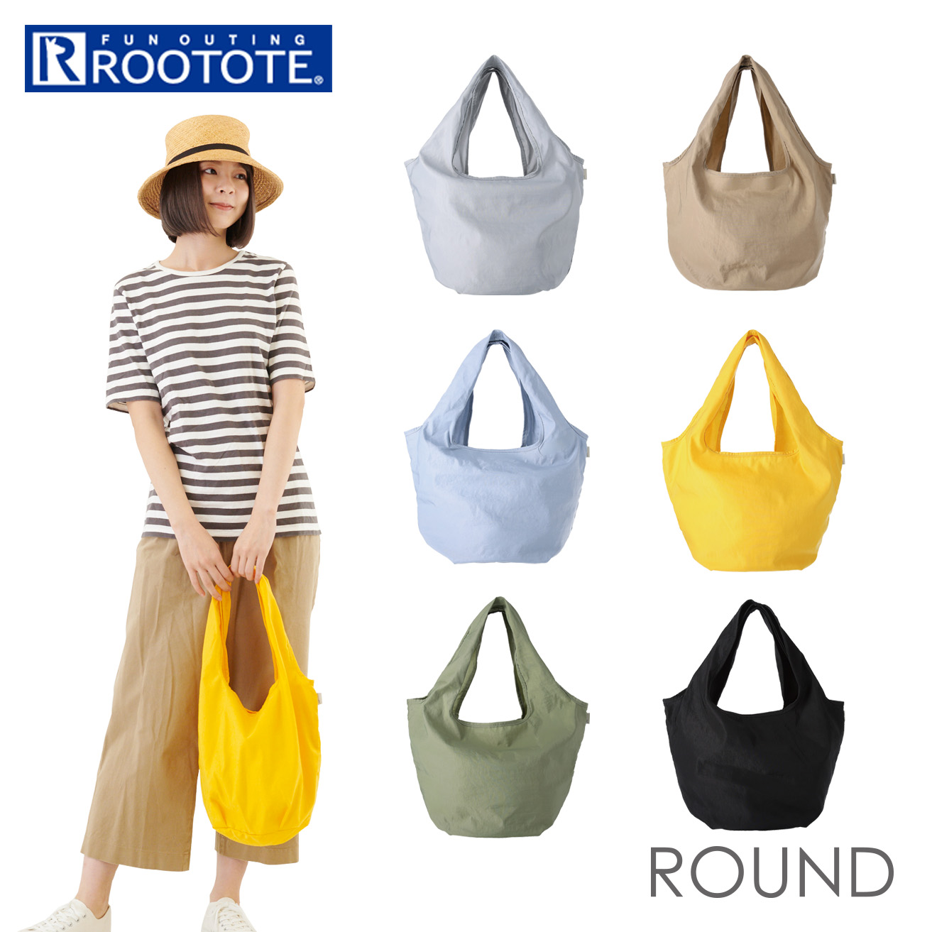 ルートート rootote トートバッグ 1411 ブランド レディース メンズ ラウンド ミニバッ エバ－グロー貿易 株式会社 問屋・仕入れ・卸・卸売の専門【仕入れならNETSEA】