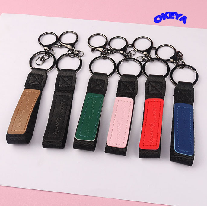 キーホルダー 手作り 男女兼用 DIY素材 手芸diy用 ins PU バッグ用 6色展開 個人事業主 OKEYA 問屋・仕入れ・卸・卸売の専門【仕入れならNETSEA】