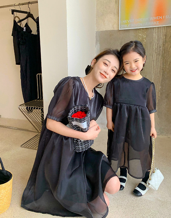 2024新作 韓国子供服 親子 女の子ワンピース 90-140cm 個人事業主 Light of the sea 問屋・仕入れ・卸・卸売の専門【仕入れならNETSEA】