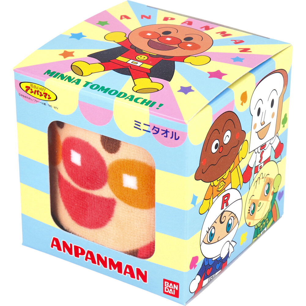 アンパンマン ミニタオル アンパンマンチーム 約25×25cm AP24051OR 1枚入 | 卸売・ 問屋・仕入れの専門サイト【NETSEA】