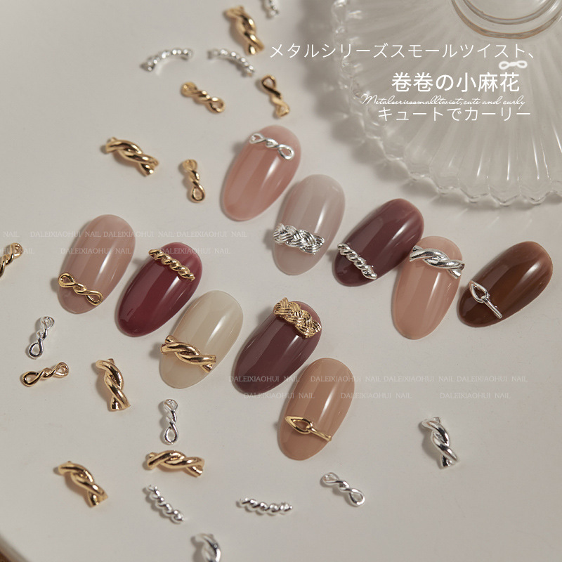 9色 合金ネイルアートアクセサリー ネイルパーツ ネイルデコレーション【10枚/袋】 MUGI 優品 問屋・仕入れ・卸・卸売の専門【仕入れならNETSEA】