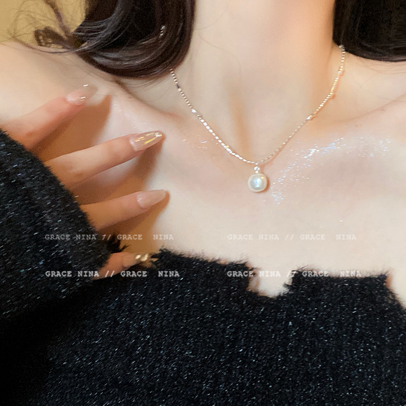 ネックレス レディース 925シルバー アクセサリー ネックレス ハンドメイド ネックレス INS風 柚那美株式会社 問屋・仕入れ・卸・卸売の専門【仕入れならNETSEA】