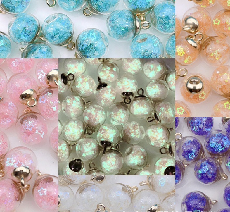 カン付きビーズ 夜光 チャーム ビーズパーツ アクセサリー材料 手芸DIY チェーンパーツ | 卸売・ 問屋・仕入れの専門サイト【NETSEA】