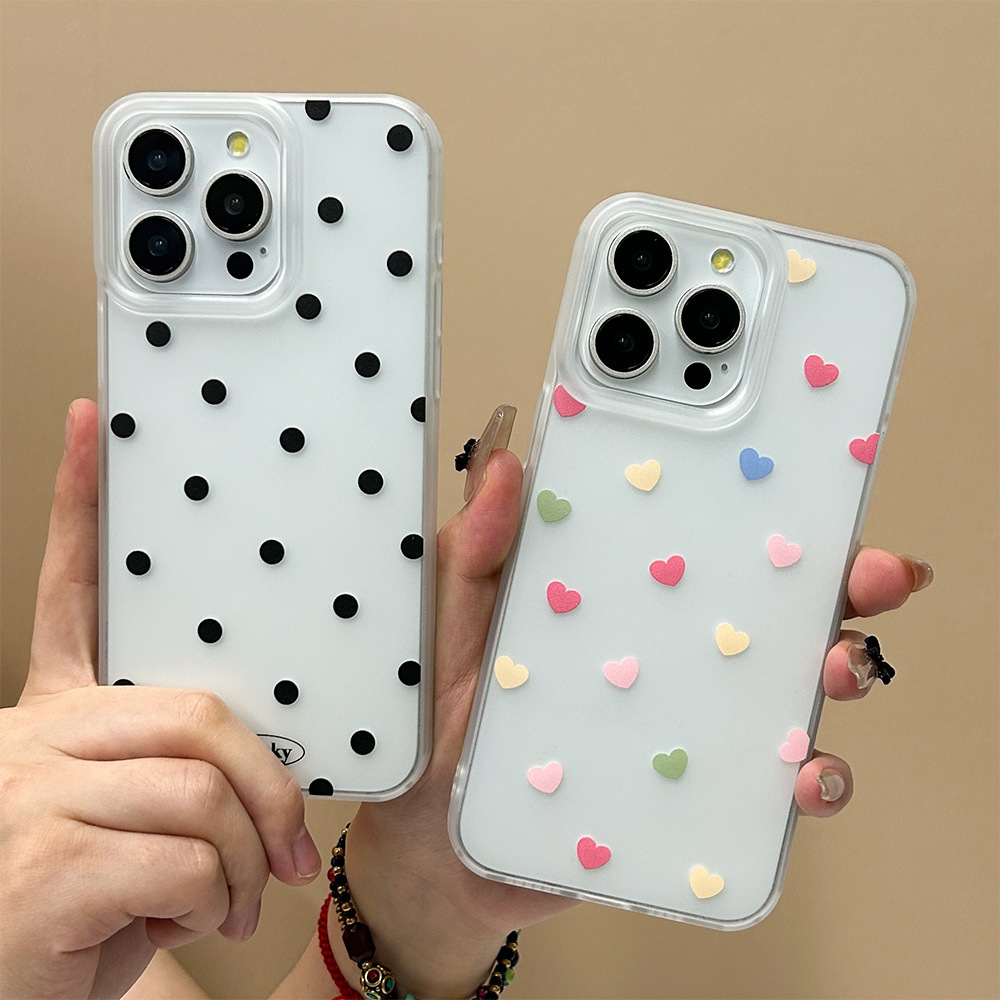 マホケース iphone1ケース 水玉携帯ケース アイフォンケース iphoneケース韓国風 スマホケース 2色 | 卸売・ 問屋・仕入れの ...