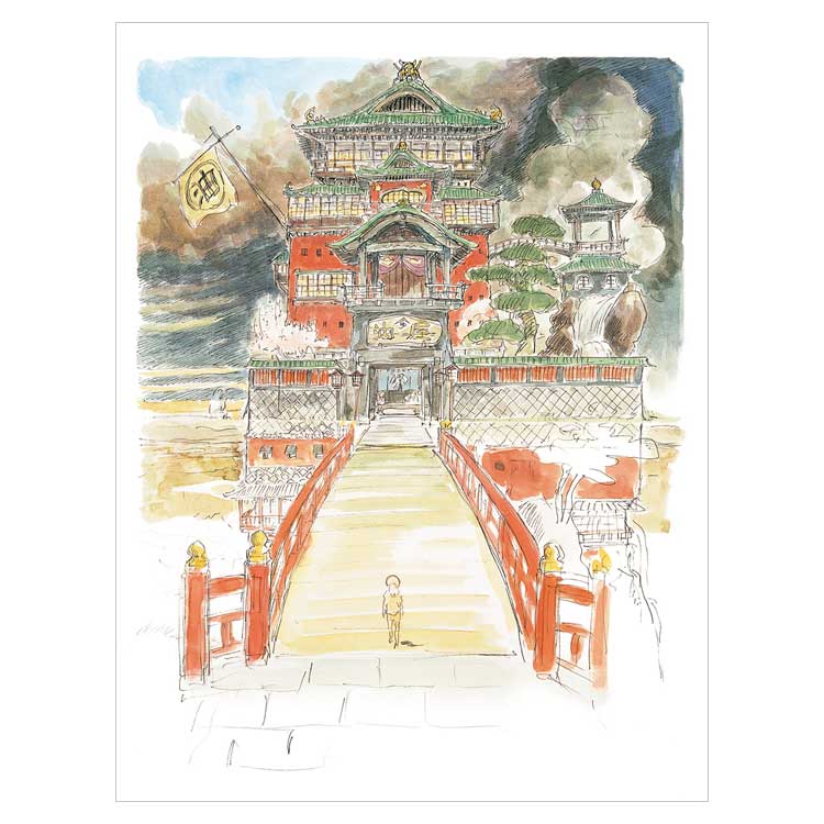 ジブリ 千と千尋の神隠し グリーティングカード 952031 水彩画シリーズ | 卸売・ 問屋・仕入れの専門サイト【NETSEA】