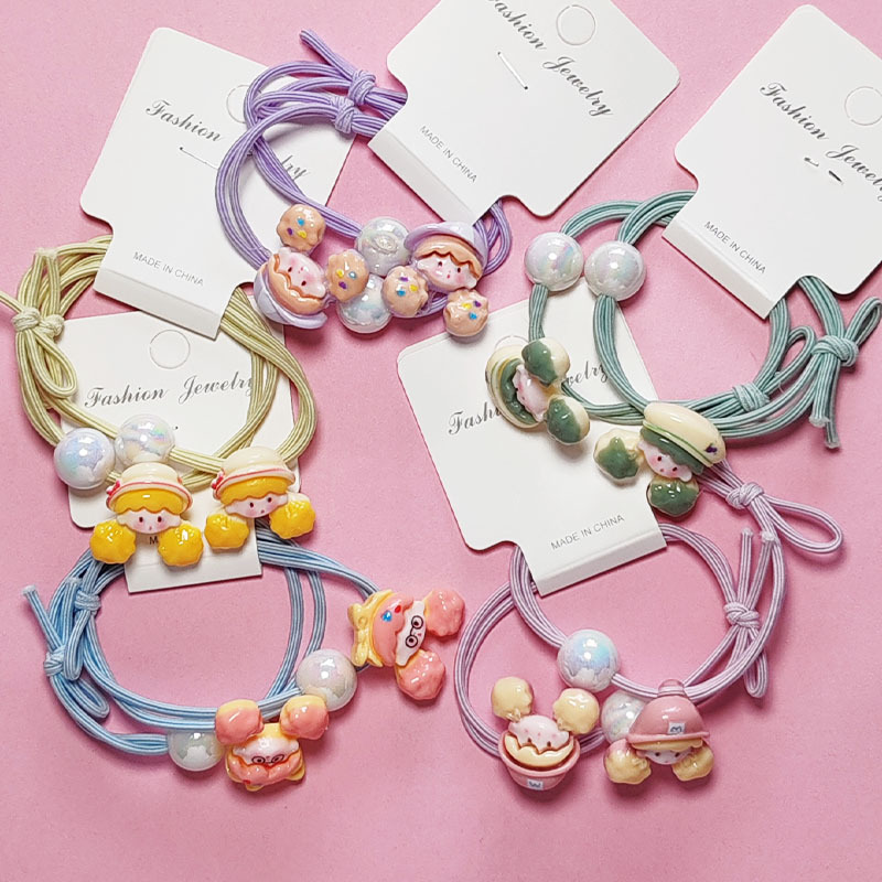 超人気の髪飾り！！★子供用ヘアアクセサリー ★ヘアゴム 2p★5色 | 卸売・ 問屋・仕入れの専門サイト【NETSEA】