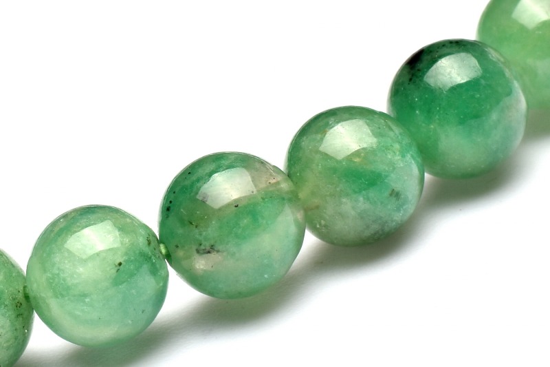 【1点物】AA厳選☆南アフリカ産 エメラルド 6mm ブレスレット _L5923 株式会社 SEKIKON 問屋・仕入れ・卸・卸売の専門【仕入れならNETSEA】