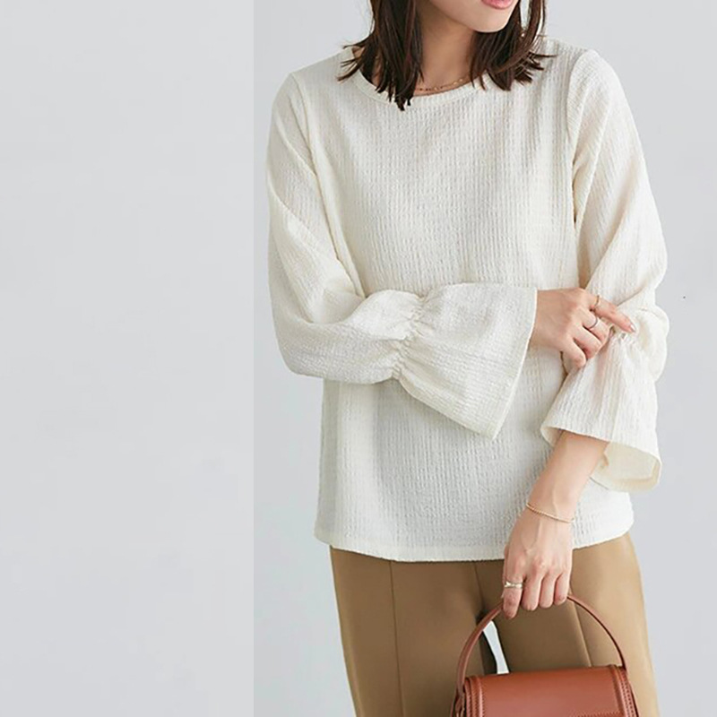 レディース服・Tシャツ・長袖・トップス・M／L 4色 雅雅 株式会社 問屋・仕入れ・卸・卸売の専門【仕入れならNETSEA】