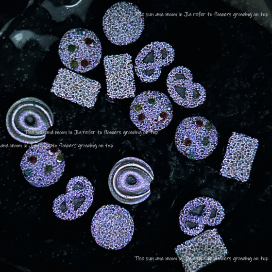 夜光 ネイルパーツ DIY素材 デコパーツ 貼り付けパーツ デコ素材 手芸材料 装飾品 アクセサリーパーツ | 卸売・ 問屋・仕入れの専門 ...