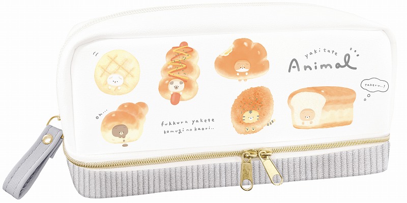 Q-LiA（クーリア） やきたてアニマル ペンポーチ メニュー パディス 雑貨MALL | 卸売・ 問屋・仕入れの専門サイト【NETSEA】