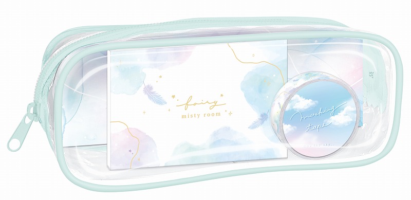 Q-LiA 2024AW 新作 クリアペンポーチ文具ギフトセット ミント パディス 雑貨MALL | 卸売・ 問屋・仕入れの専門サイト【NETSEA】