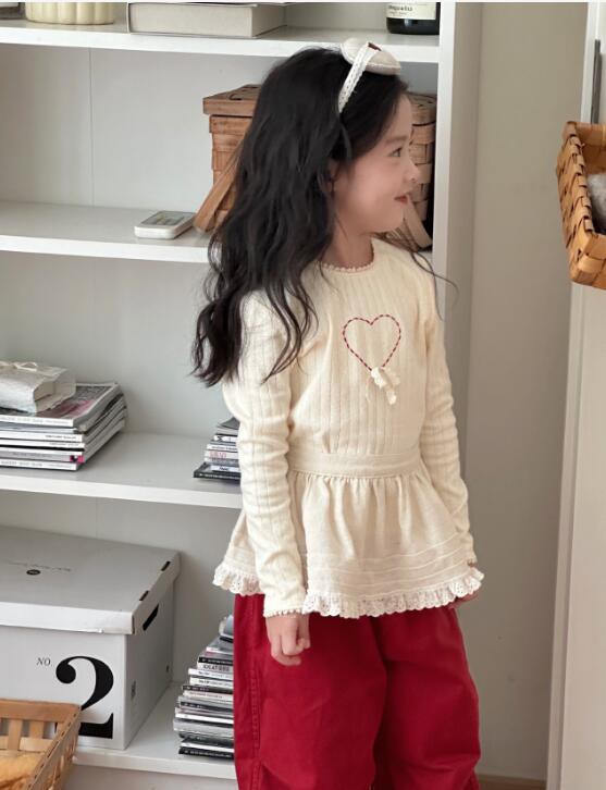 2024新品 キッズ服 女の子 インナー Tシャツ 90-150CM | 卸売・ 問屋・仕入れの専門サイト【NETSEA】