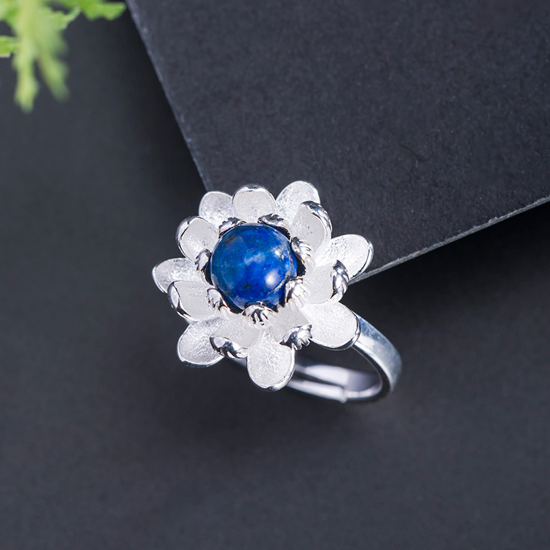 100％S925シルバー 蓮の花 リング 3種類 高品質シルバアクセサリー 株式会社MILAI | 卸売・ 問屋・仕入れの専門サイト【NETSEA】