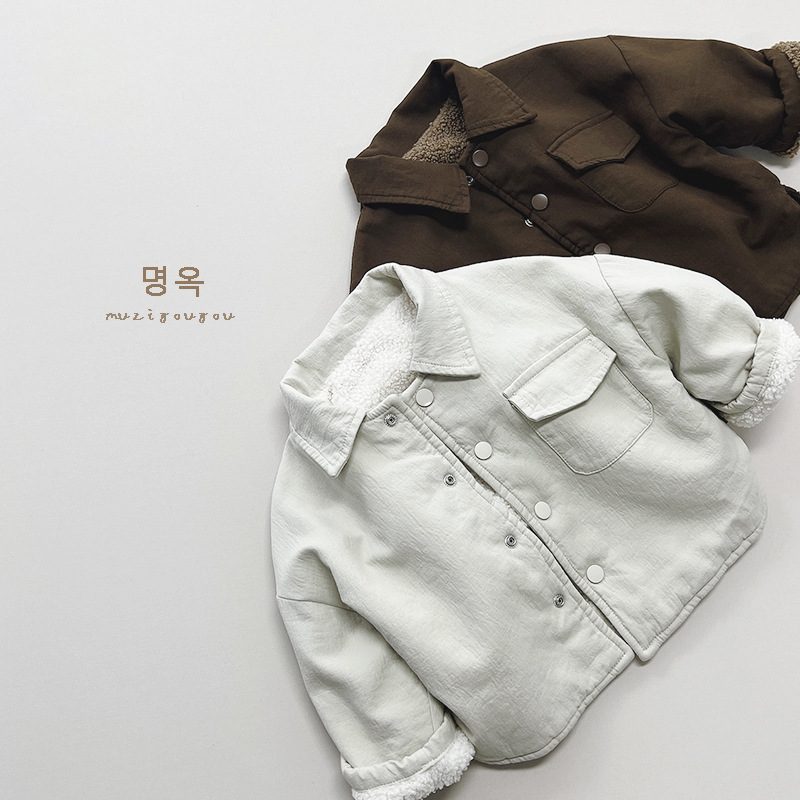 2024★秋冬新作★韓国風子供服★裏起毛★コート★80cm～130cm 2色 BBM 株式会社 | 卸売・ 問屋・仕入れの専門サイト【NETSEA】