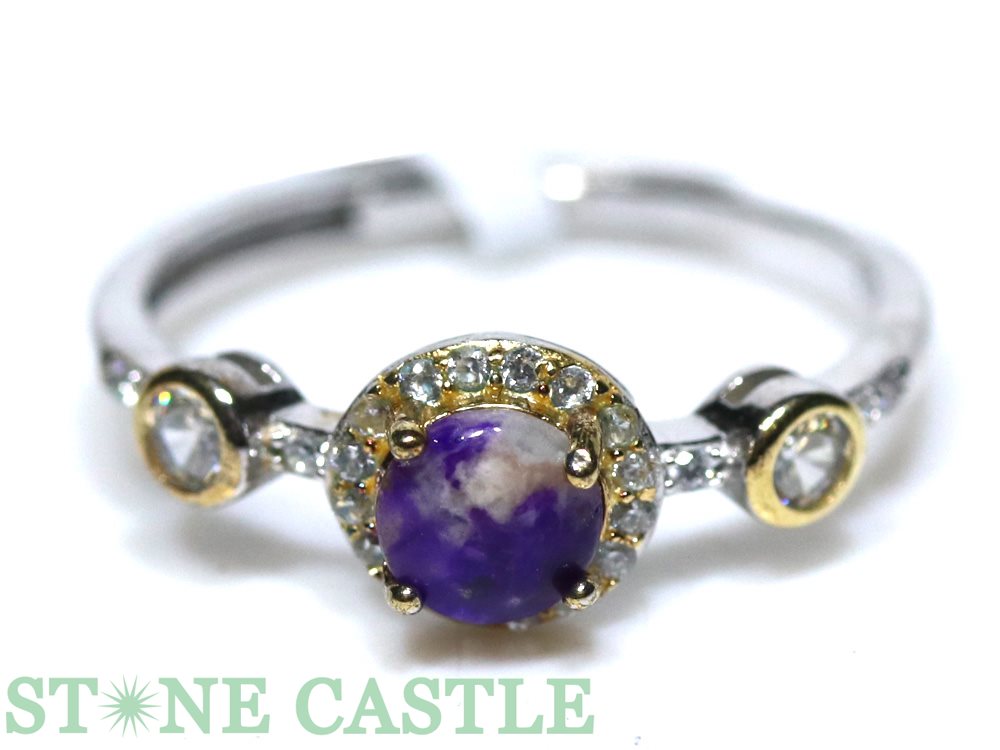 ☆一点物☆【リング】スギライト (ジルコニア付) No.18 | 卸売・ 問屋・仕入れの専門サイト【NETSEA】