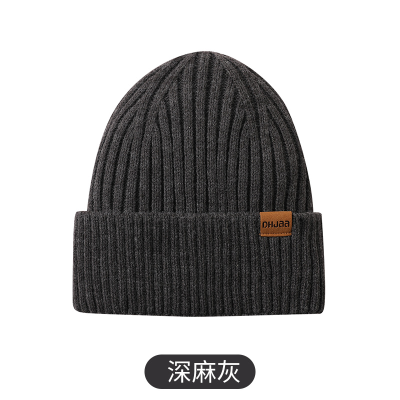 ニット帽 冬用 防寒 裏起毛 男女兼用 濃麻灰 M（56-58cm） | 卸売・ 問屋・仕入れの専門サイト【NETSEA】