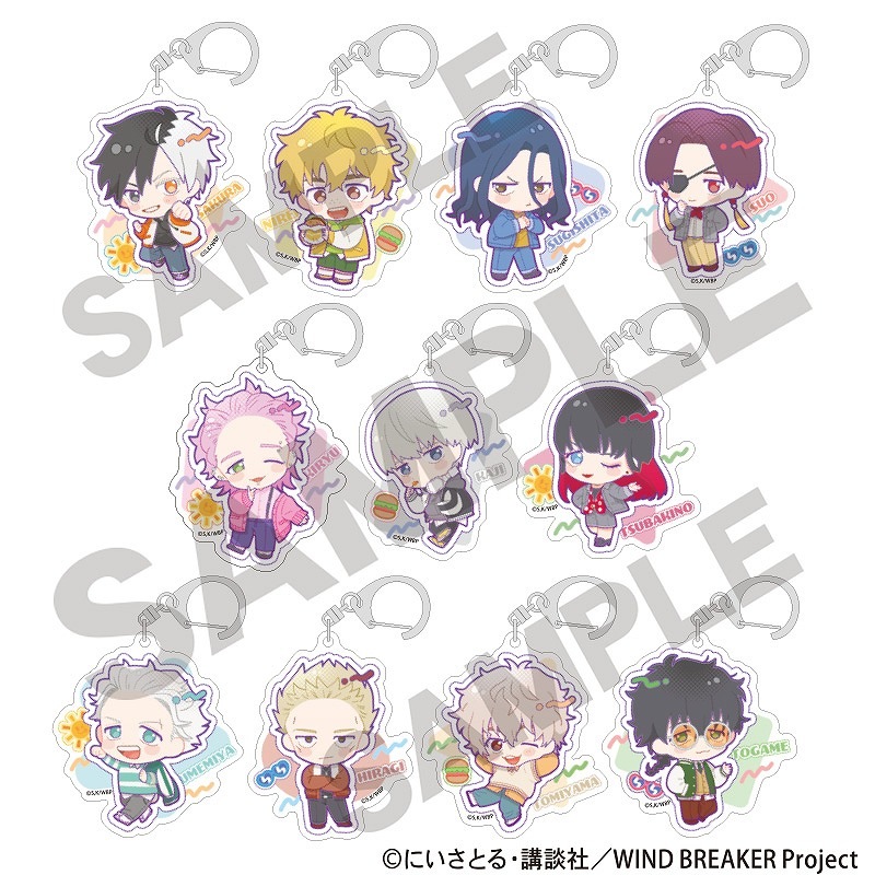 2025SS 先行予約 WIND BREAKER トレーディングアクリルキーホルダー BOX アメリカンポップ | 卸売・ 問屋・仕入れの専門サイト【NETSEA】