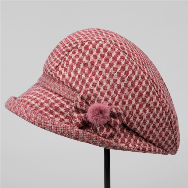 秋冬 ウール ベレー帽 防寒 M 56-58cm レッド | 卸売・ 問屋・仕入れの専門サイト【NETSEA】