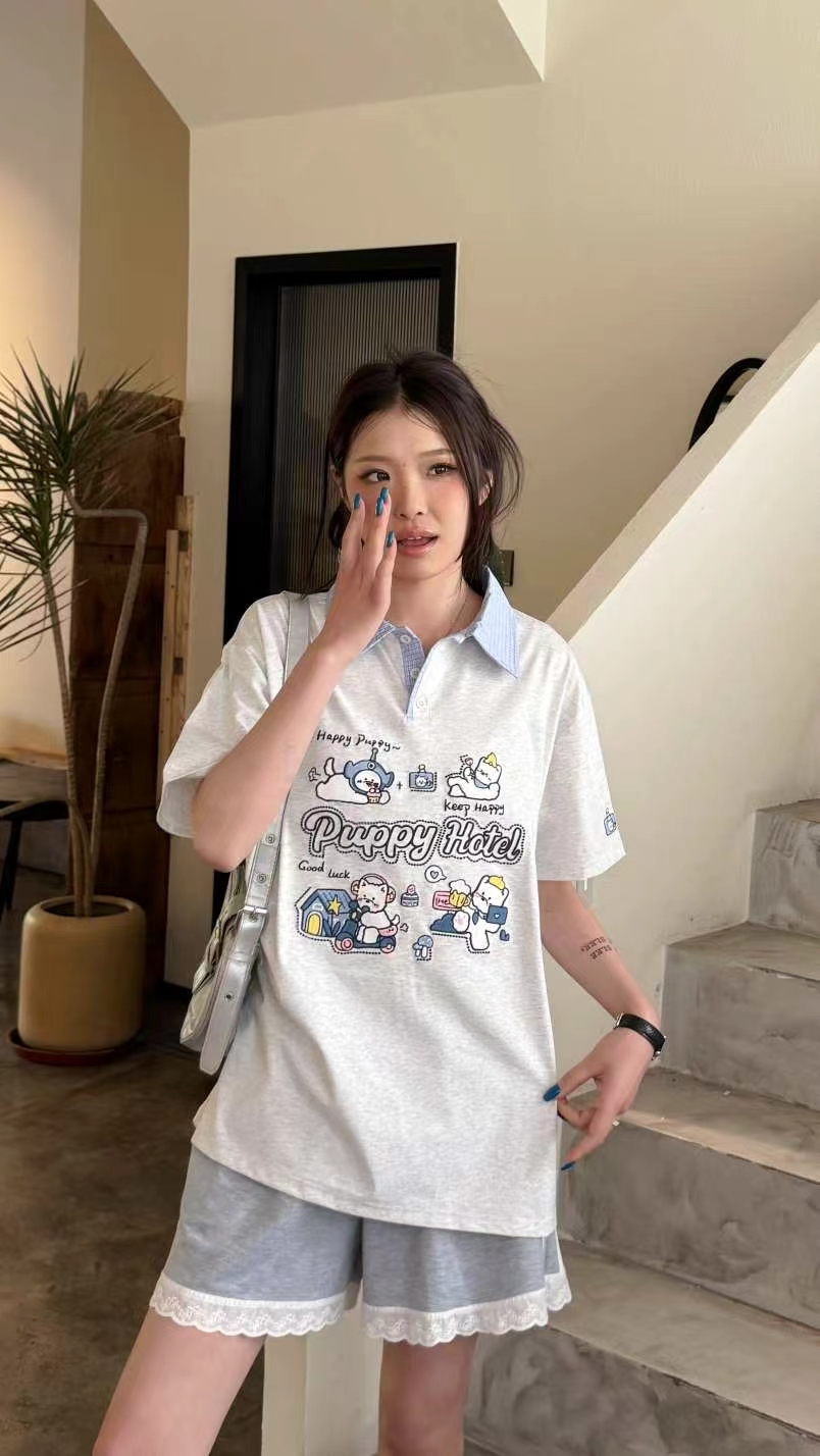 【予約225933】大きいサイズ春夏新作 韓国風 レディース 刺繍 半袖 Tシャツ LL-4L | 卸売・ 問屋・仕入れの専門サイト【NETSEA】