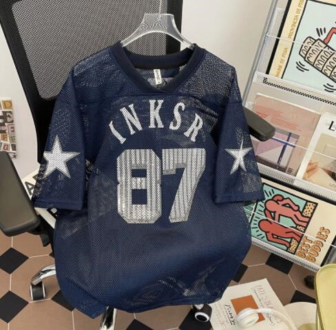 Tシャツ 半袖 ブラウス vネック メッシュ メンズトップス | 卸売・ 問屋・仕入れの専門サイト【NETSEA】