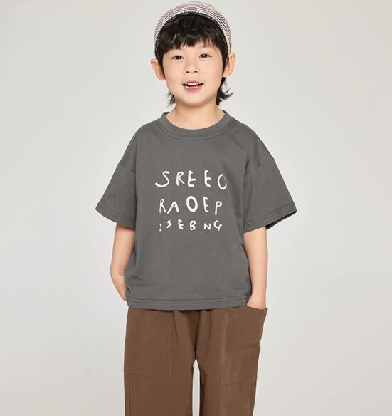 2025新作 キッズ トップス Tシャツ 90-140CM 2色 | 卸売・ 問屋・仕入れの専門サイト【NETSEA】