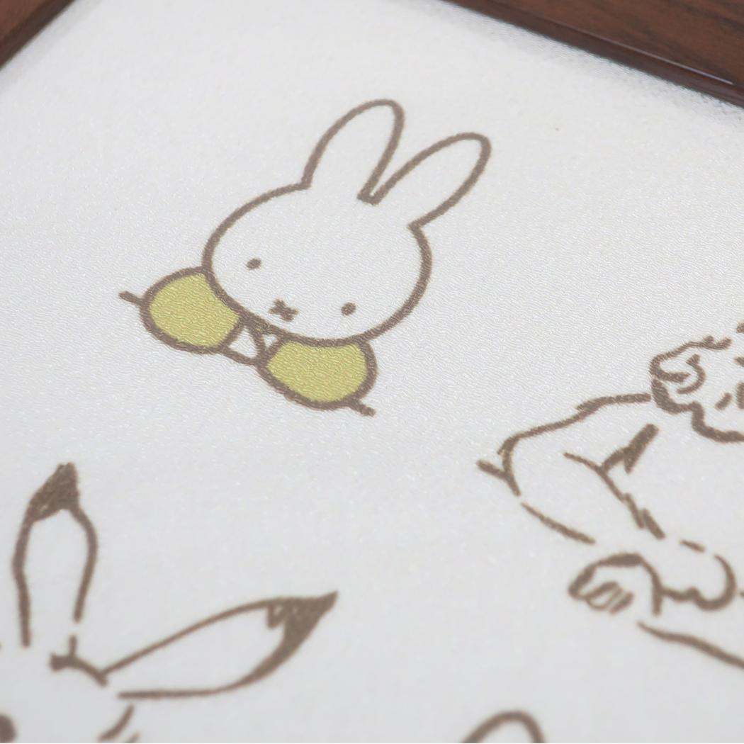 【インテリアパネル】ミッフィー 額装 miffy×鳥獣戯画 E | 卸売・ 問屋・仕入れの専門サイト【NETSEA】