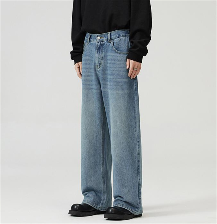 新作限定SALE 三色 ストレート ゆったり ワイドパンツ 2025新作 ジーンズ ロング カップル対応 | 卸売・ 問屋・仕入れの専門サイト【NETSEA】