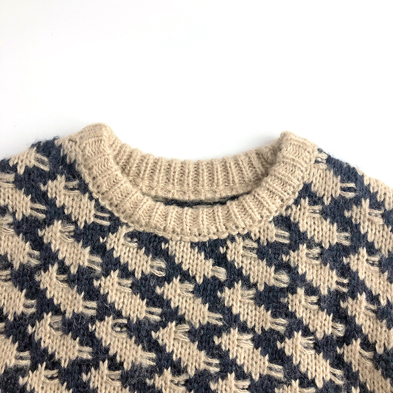 2025秋冬新作★韓国風子供服★ベビー服 ★キッズ服★アパレル★トップス★ニット 丸首のセーター 80-140 | 卸売・ 問屋・仕入れの専門サイト【NETSEA】