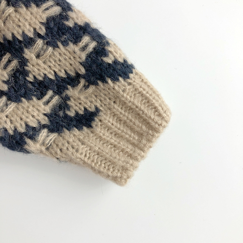 2025秋冬新作★韓国風子供服★ベビー服 ★キッズ服★アパレル★トップス★ニット 丸首のセーター 80-140 | 卸売・ 問屋・仕入れの専門サイト【NETSEA】