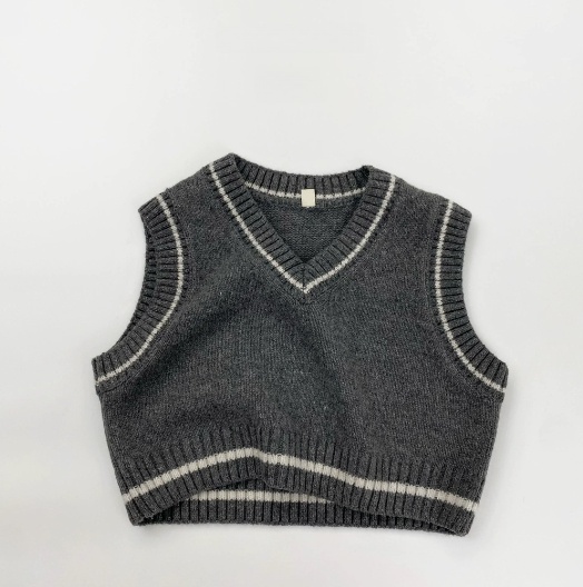 2025新作 キッズ服 トップス Vネック セーター ベスト★80－130CM | 卸売・ 問屋・仕入れの専門サイト【NETSEA】
