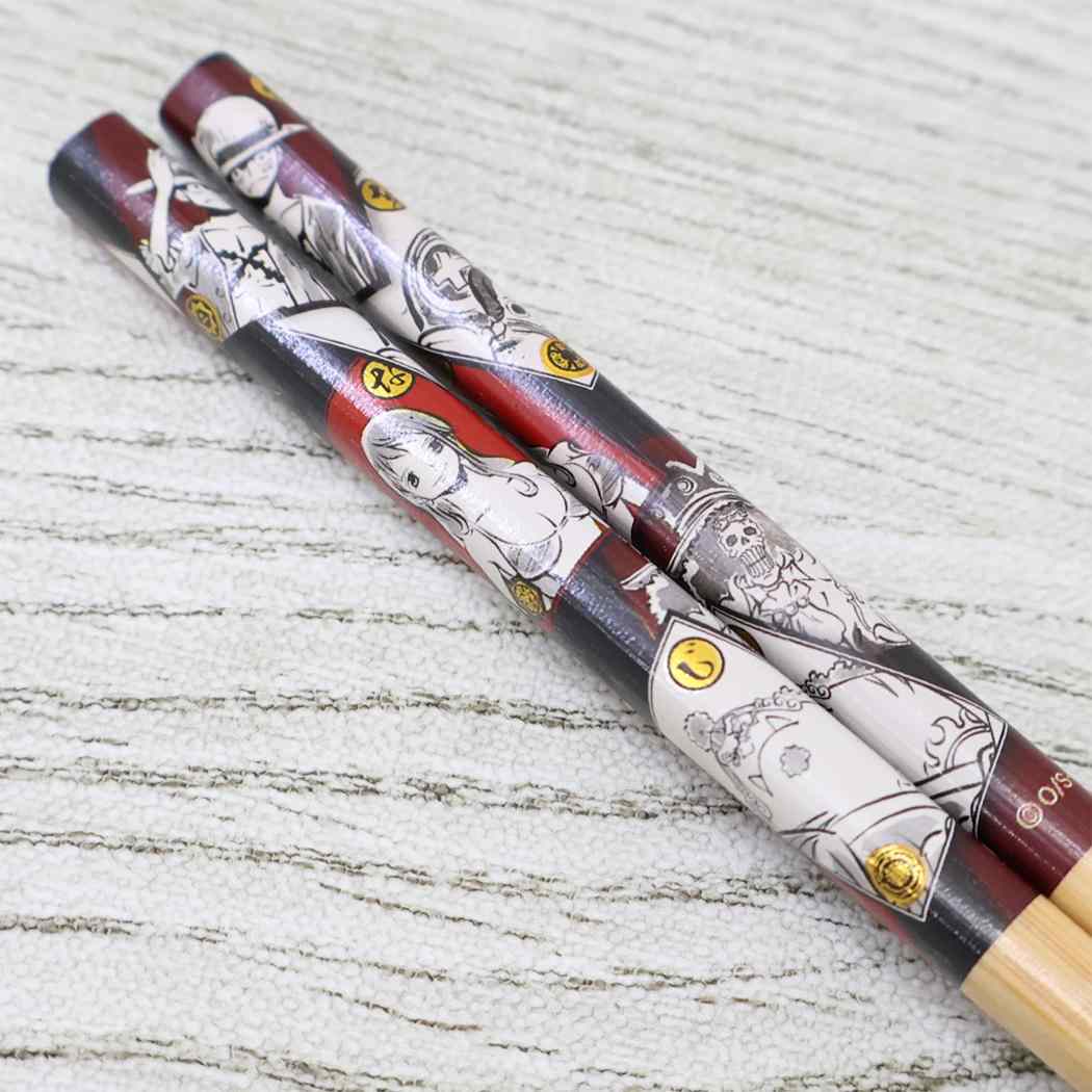 【箸】ワンピース 箸 21cm 集合 ブラック 少年ジャンプ | 卸売・ 問屋・仕入れの専門サイト【NETSEA】