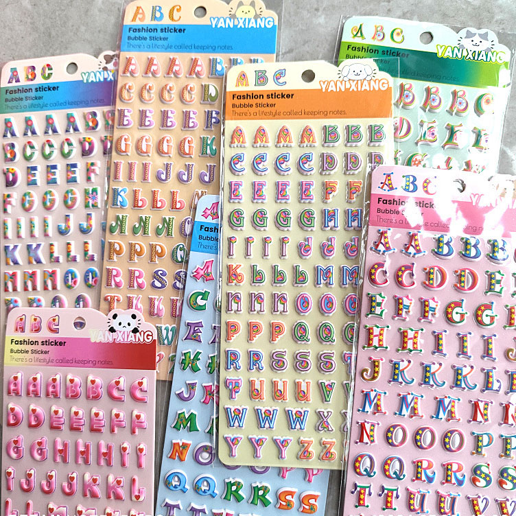 手作り DIY ぷくぷく ボンボンシール 3Dステッカー 立体ステッカー ぷっくりシール 粘着シール | 卸売・ 問屋・仕入れの専門サイト【NETSEA】