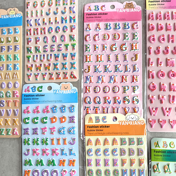 手作り DIY ぷくぷく ボンボンシール 3Dステッカー 立体ステッカー ぷっくりシール 粘着シール | 卸売・ 問屋・仕入れの専門サイト【NETSEA】